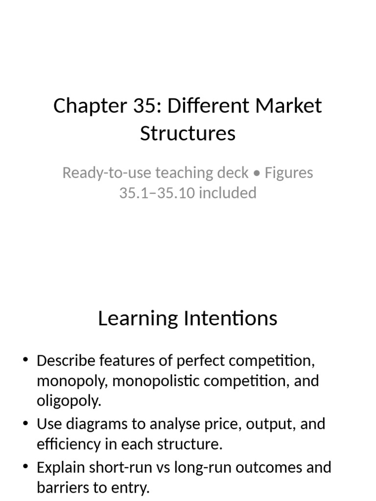 Market Structures: Competition & Monopoly | PDF | Monopoly | Profit ...