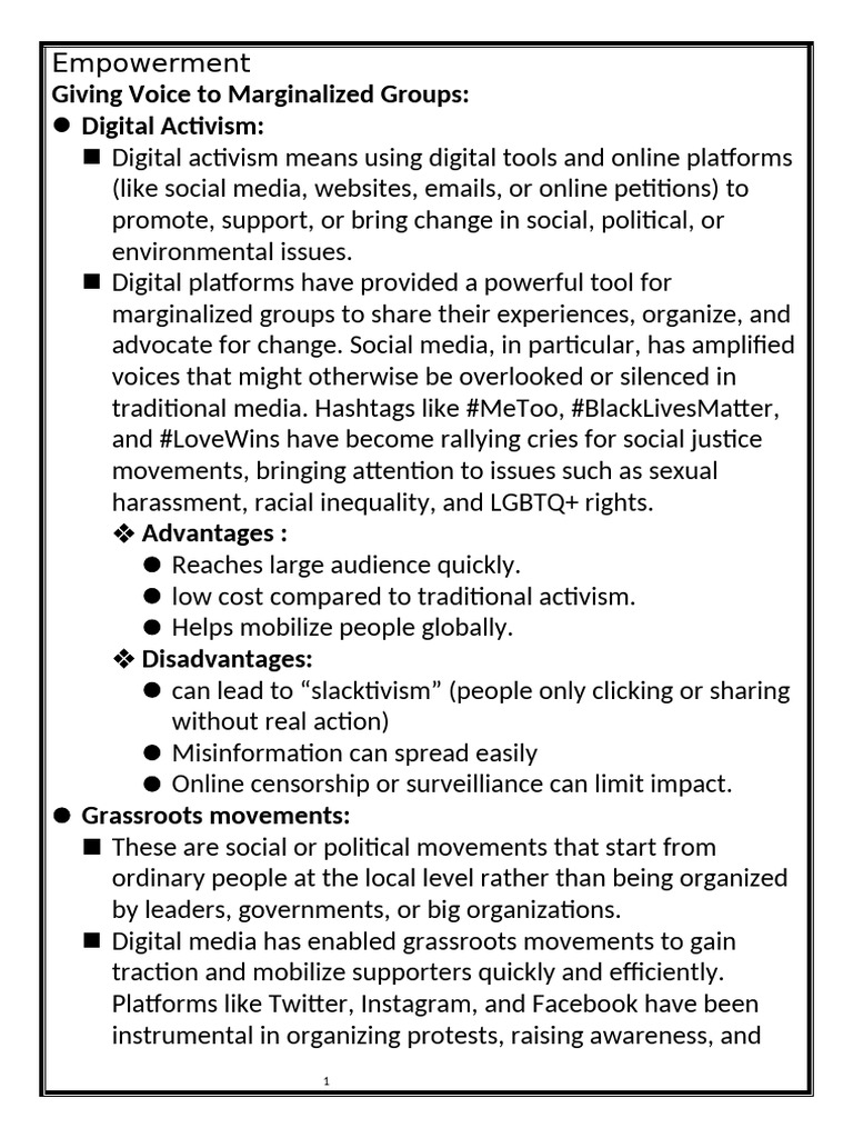 Empowerment | PDF | Public Sphere | Social Psychology