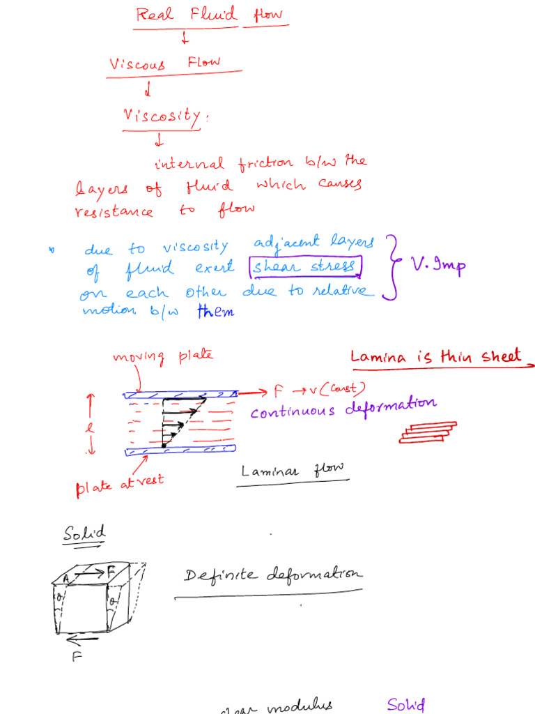 Viscosity 251029 141327 | PDF | Viscosity | Shear Stress