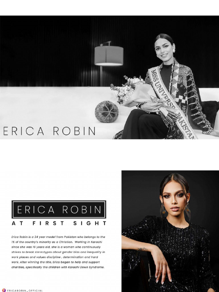 Erica.robin Profile Portfolio | PDF