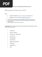 IFC PS6 Overview | PDF | Conservation Biology | Biodiversity