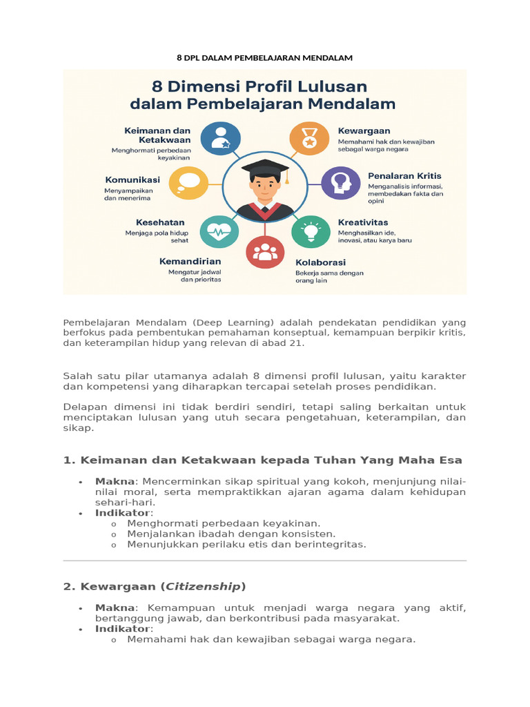 8 DPL Dalam Pembelajaran Mendalam | PDF