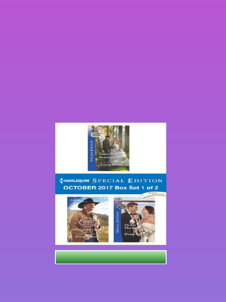 Harlequin Special Edition October 2017 Box Set 1 Of 2 An Anthology ...