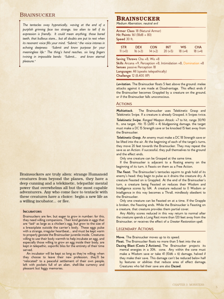 Brain Sucker | PDF