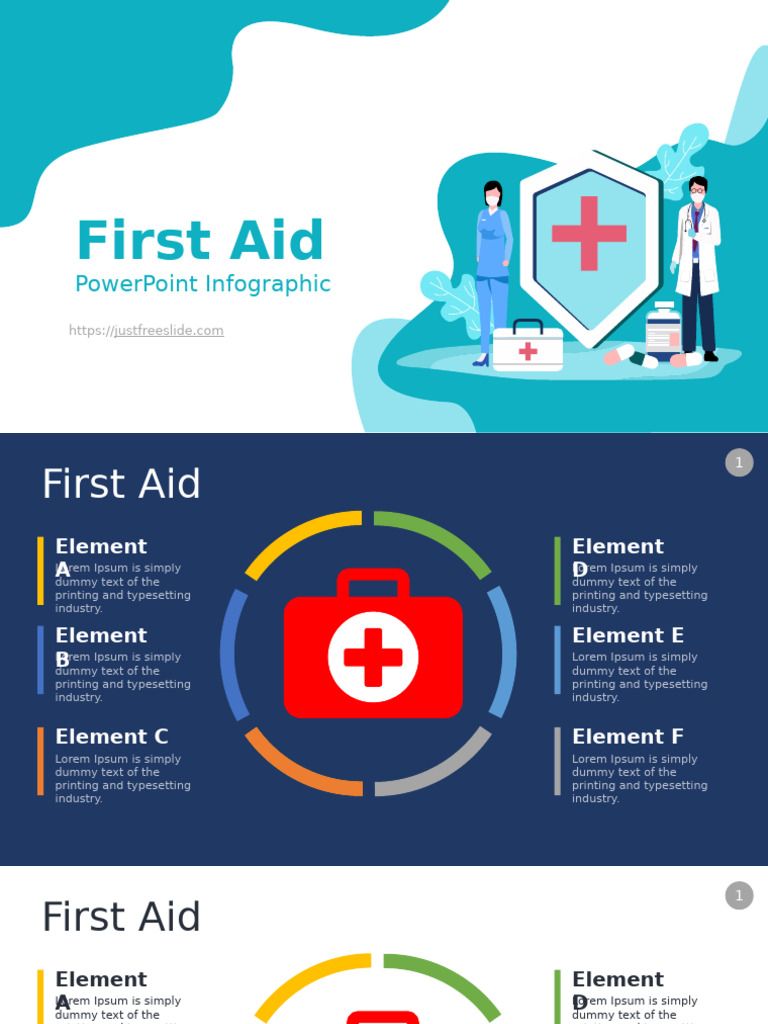 First Aid Infographic Guide | PDF | Writing | Multimedia