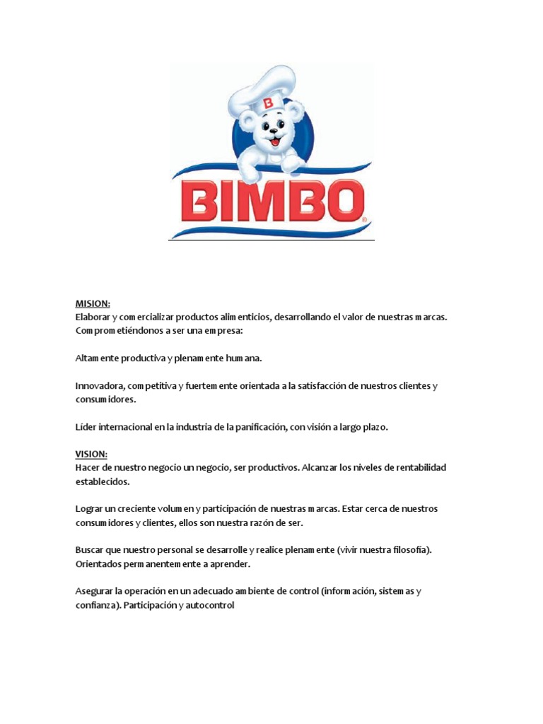 Acta Constitutiva de Bimbo S.A. de C.V. | PDF | Gestión de recursos ...