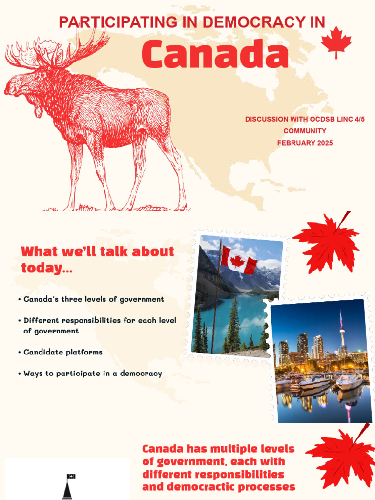 Understanding Canada's Government Levels | PDF | Provinces And ...