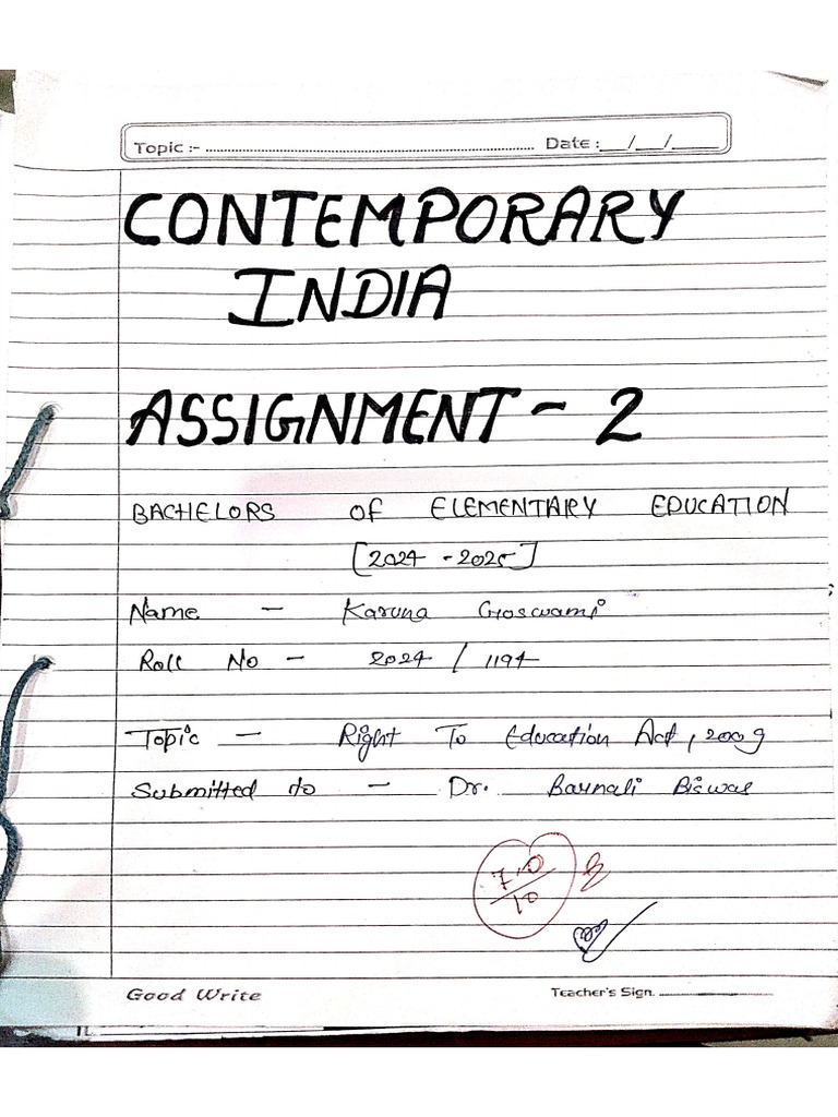 Karuna CI Assignment 2 | PDF