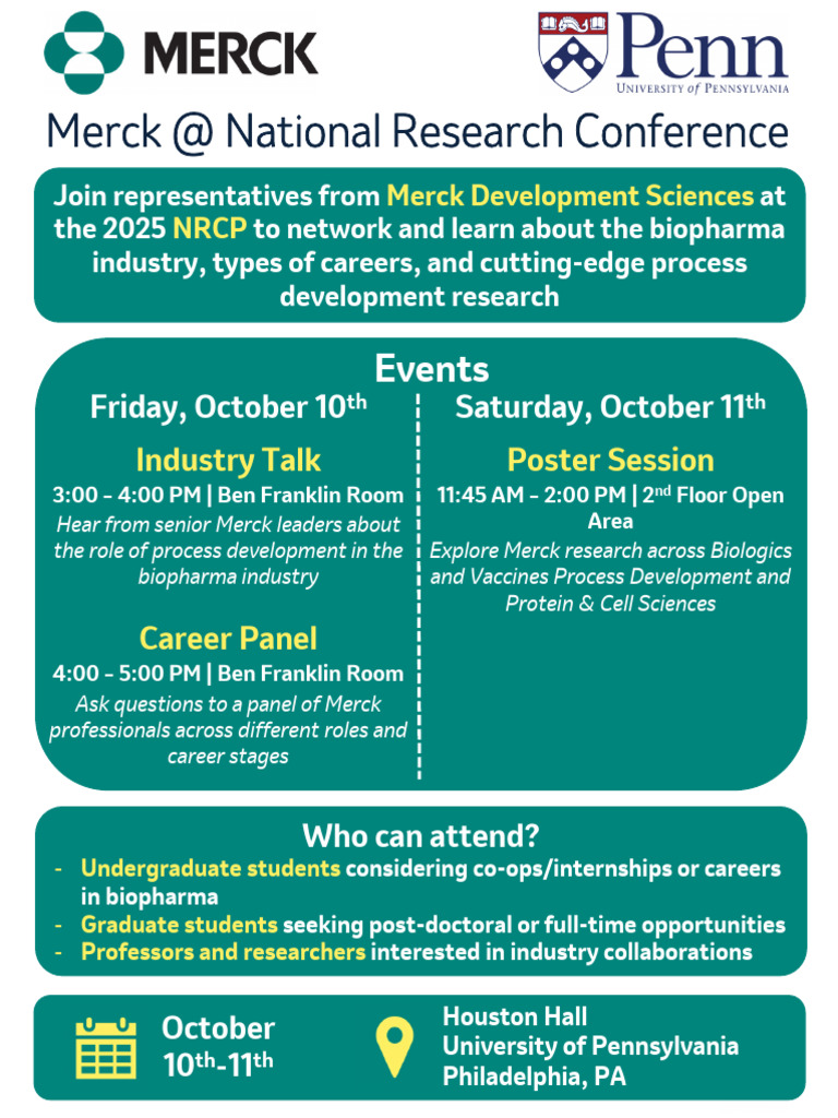Merck Penn Flyer | PDF