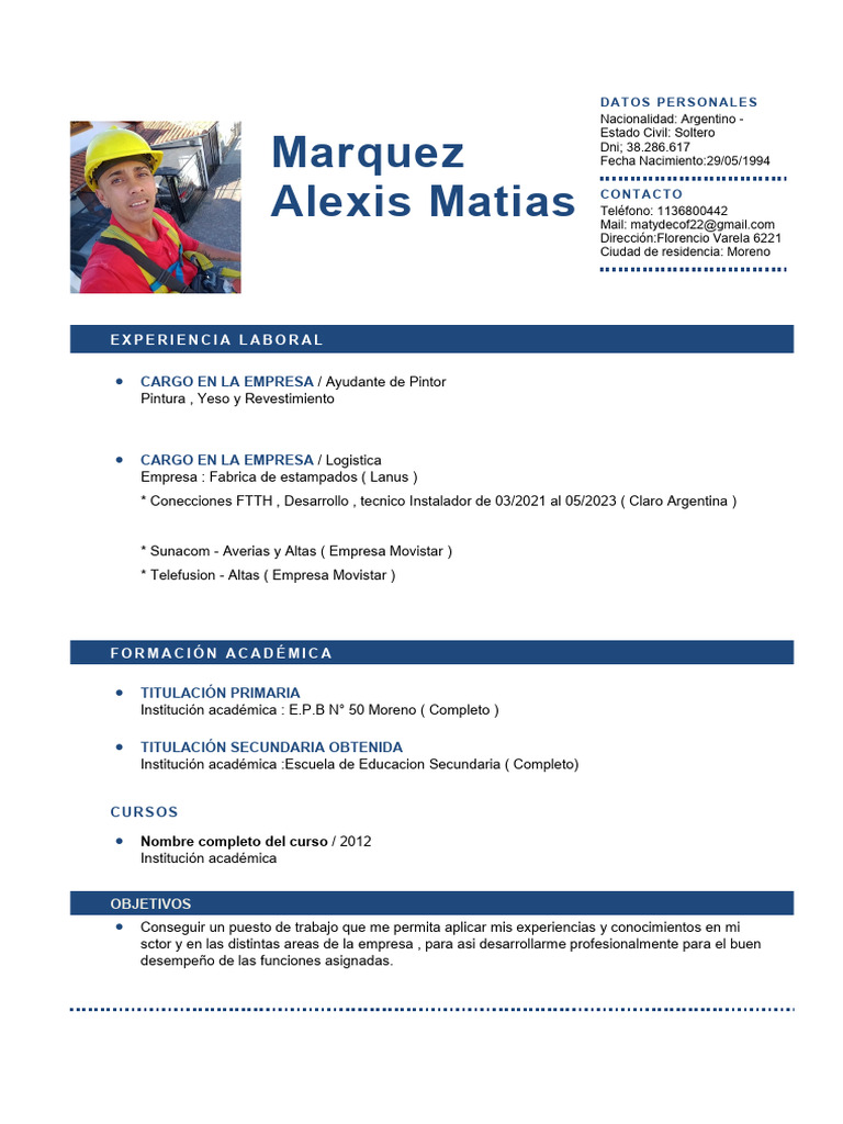 CV Man | PDF