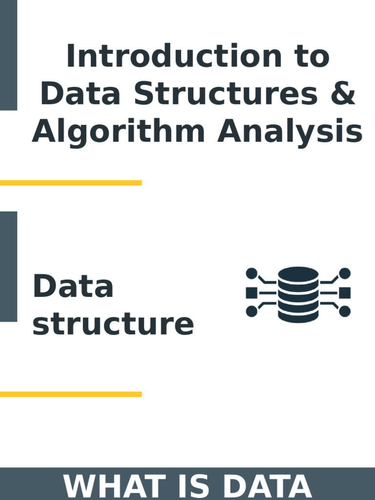 Data Structure&Algo 1 | PDF | Time Complexity | Object Oriented Programming