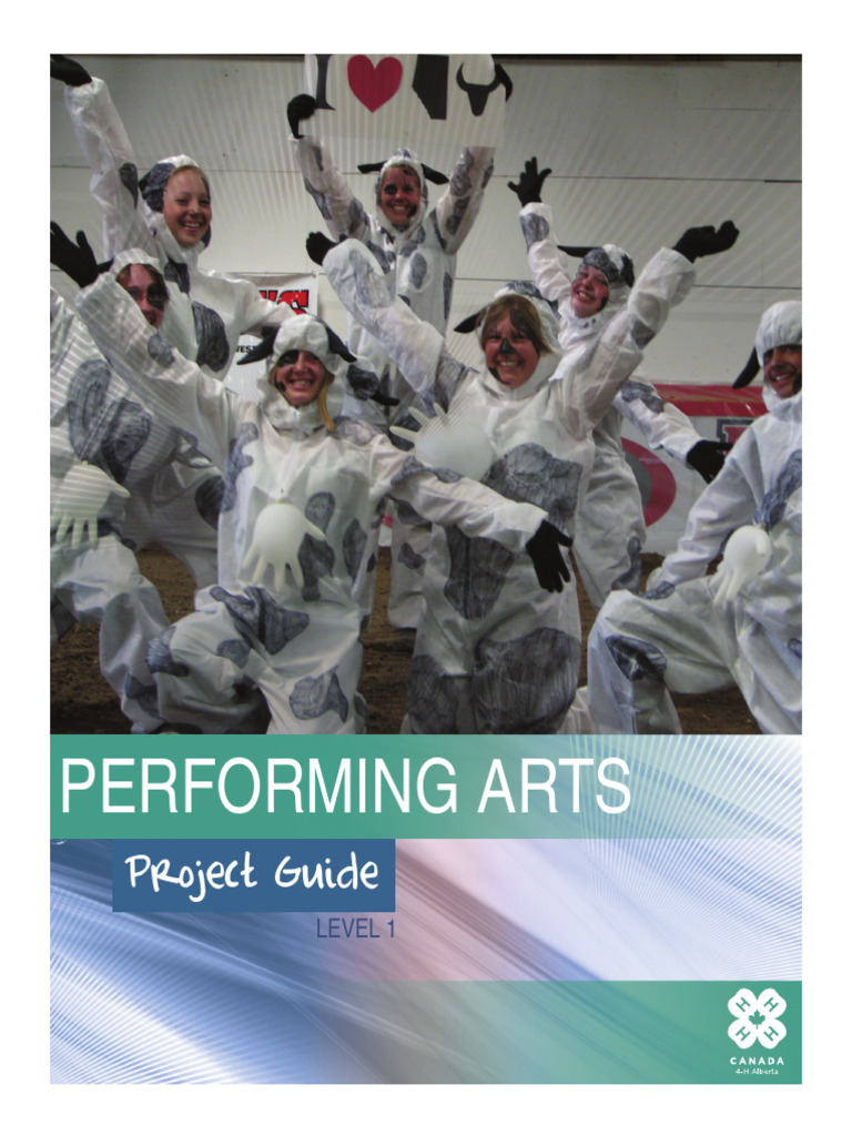 4-H Performing Arts Project Guide | PDF | Actor | Theatre