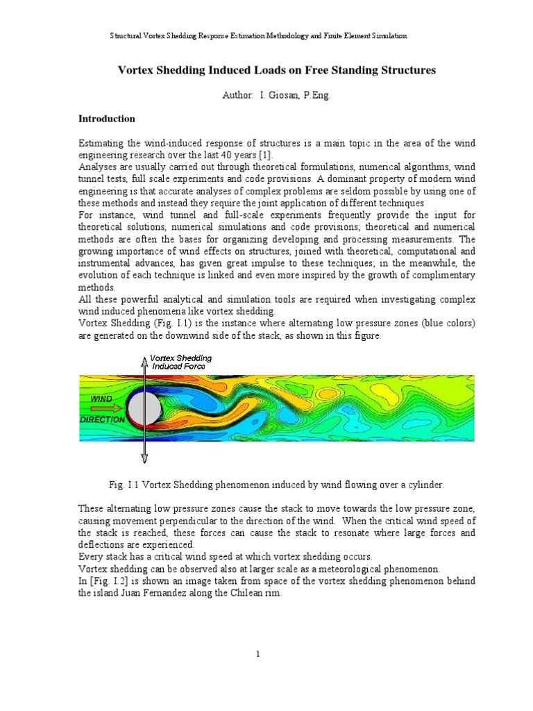 Vortex Shedding | PDF