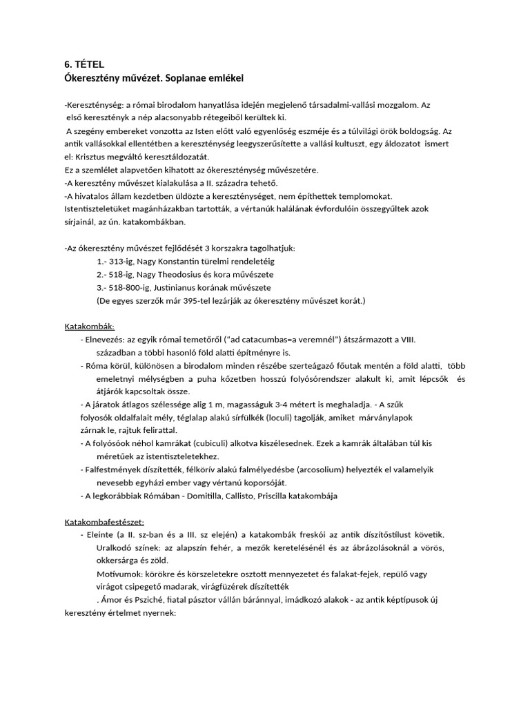 6 Tétel | PDF