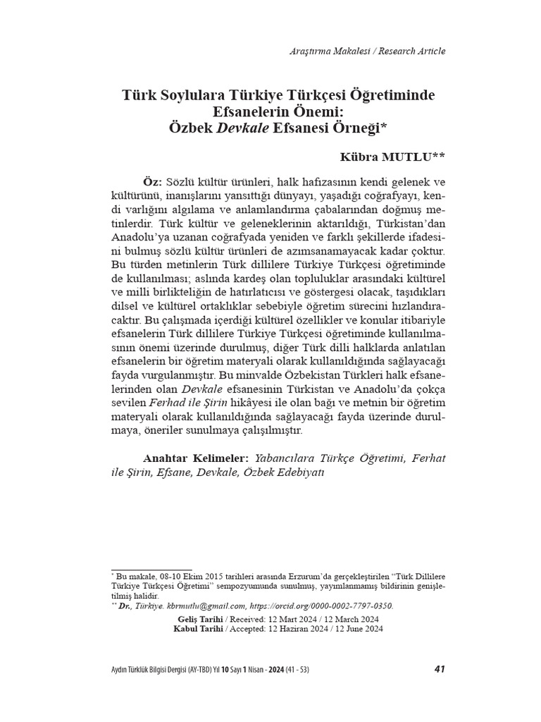 Turk_Soylulara_Turkiye_Turkcesi_Ogretimi | PDF
