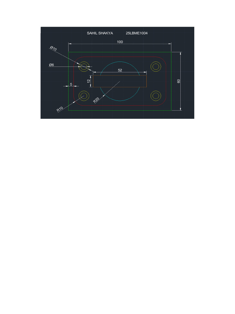 CAD Drawing 1 | PDF