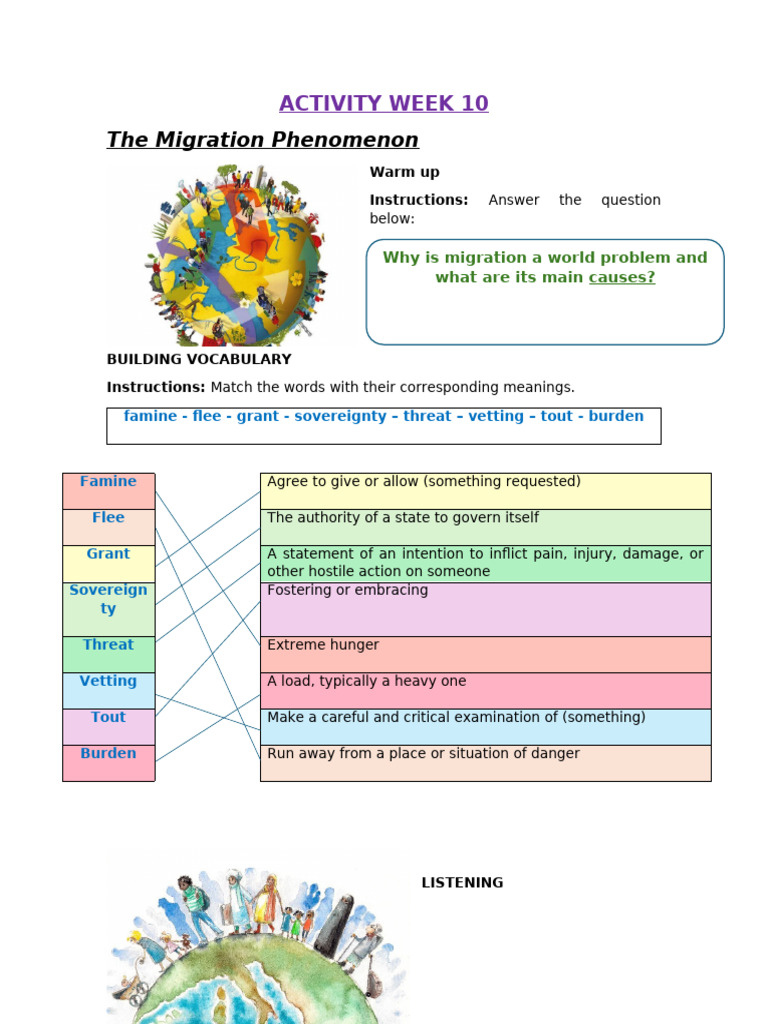 Understanding Migration Causes and Effects | PDF | Human Migration ...
