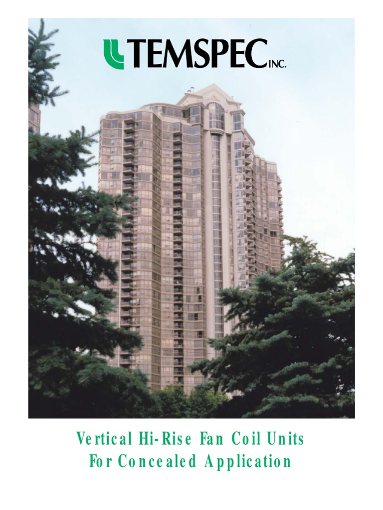 Temspec Hi-Rise Book | PDF | Thermostat | Mechanical Fan