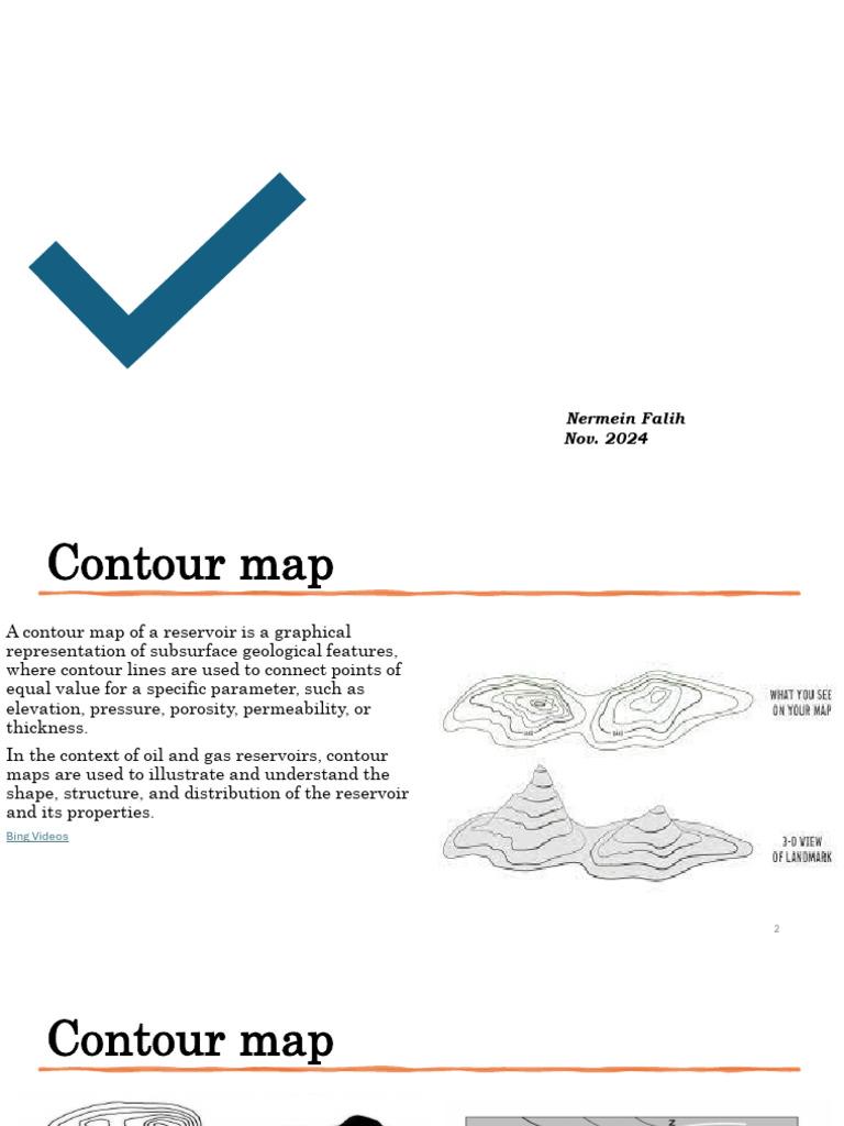 Structural Data Preperation - Contour Maps | PDF | Petroleum Reservoir ...