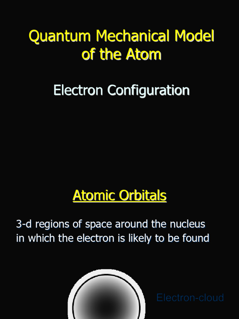 Electron Configurations | PDF | Electron Configuration | Atomic Orbital