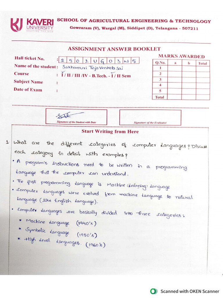 Pps Assignment | PDF