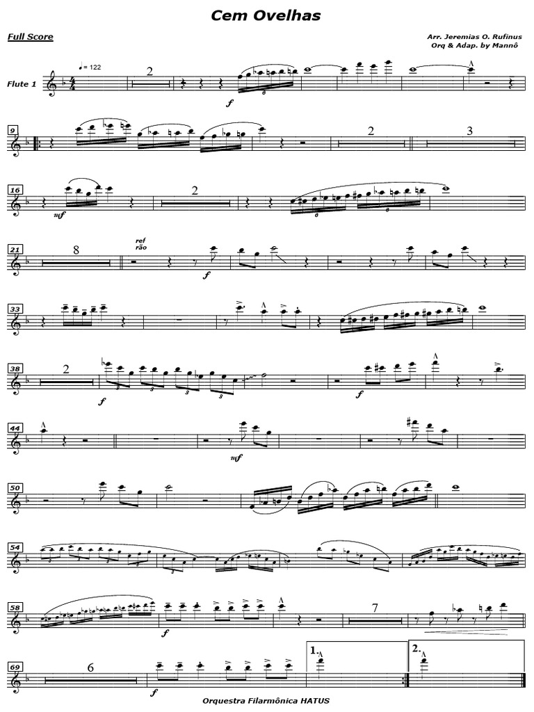 Flute 1 | PDF