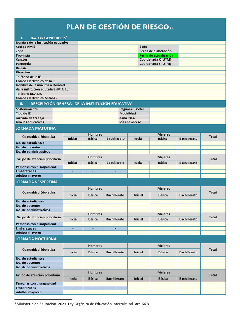 001 Formato Pgr 2024 | PDF