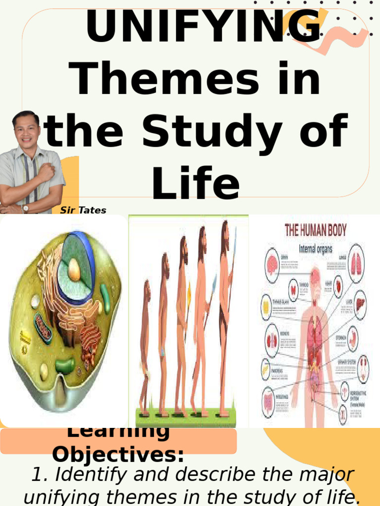 Unifying Themes in Life Studies | PDF | Organisms | Evolution