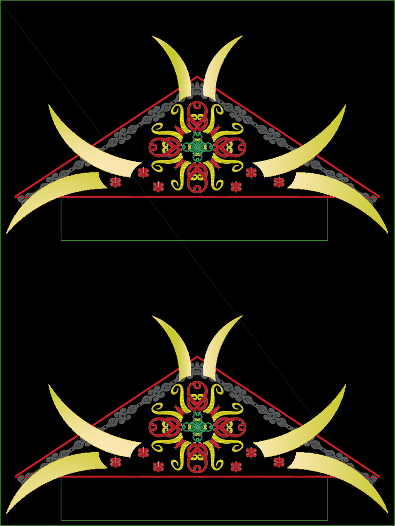 Topi Dayak Model D | PDF