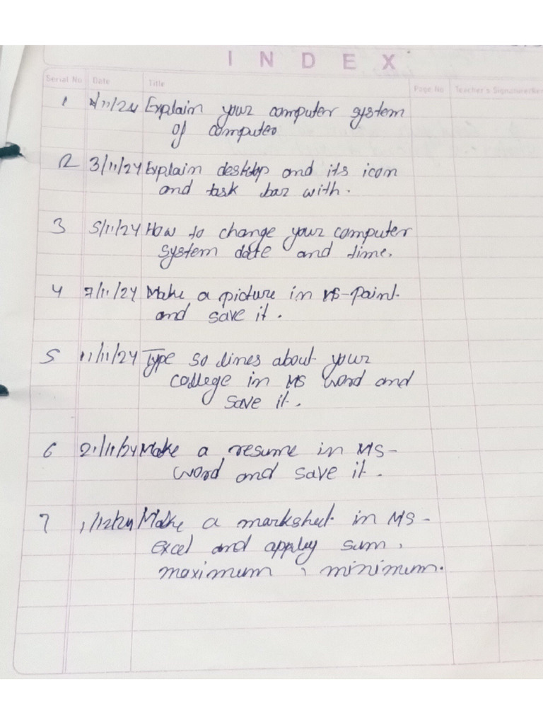 Bsc physics practical file format | PDF