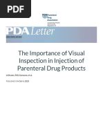 USP Particulate Matter Standards | PDF | Filtration | Membrane Technology