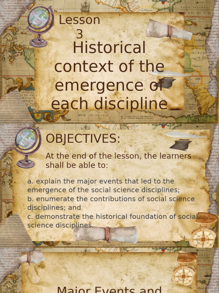 Historical Emergence of Social Sciences | PDF | Sociology | Science