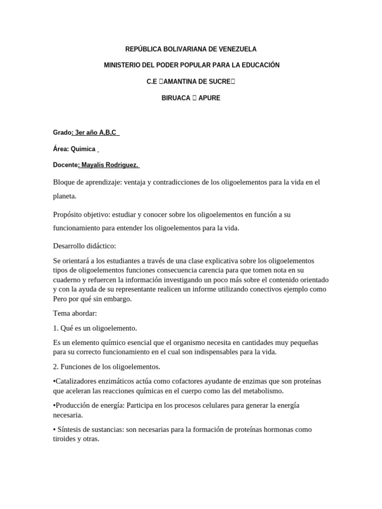 Guia Profe Mayalis | PDF | Enzima | Antioxidante