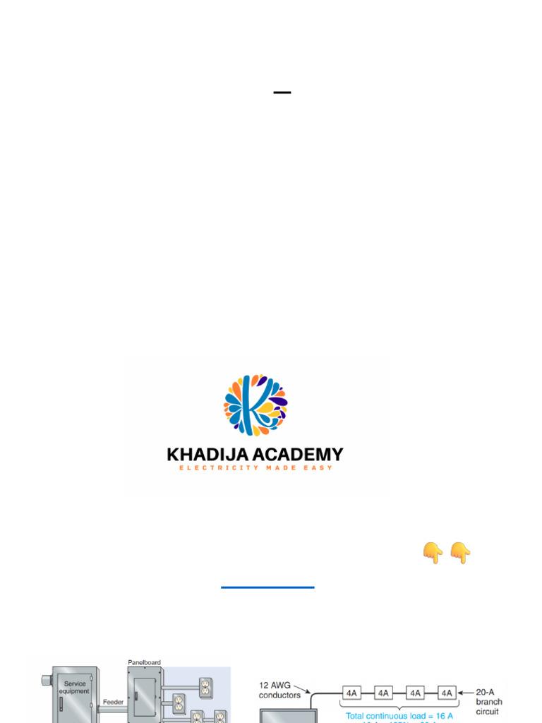 NEC Sizing For Conductors, Overcurrent and Overload | PDF | Electrical ...