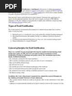 RA 8976 - Food Fortification Law | PDF | Nutrition Facts Label | Foods