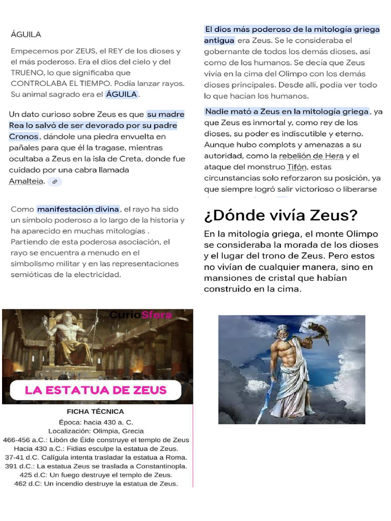 Zeus | PDF