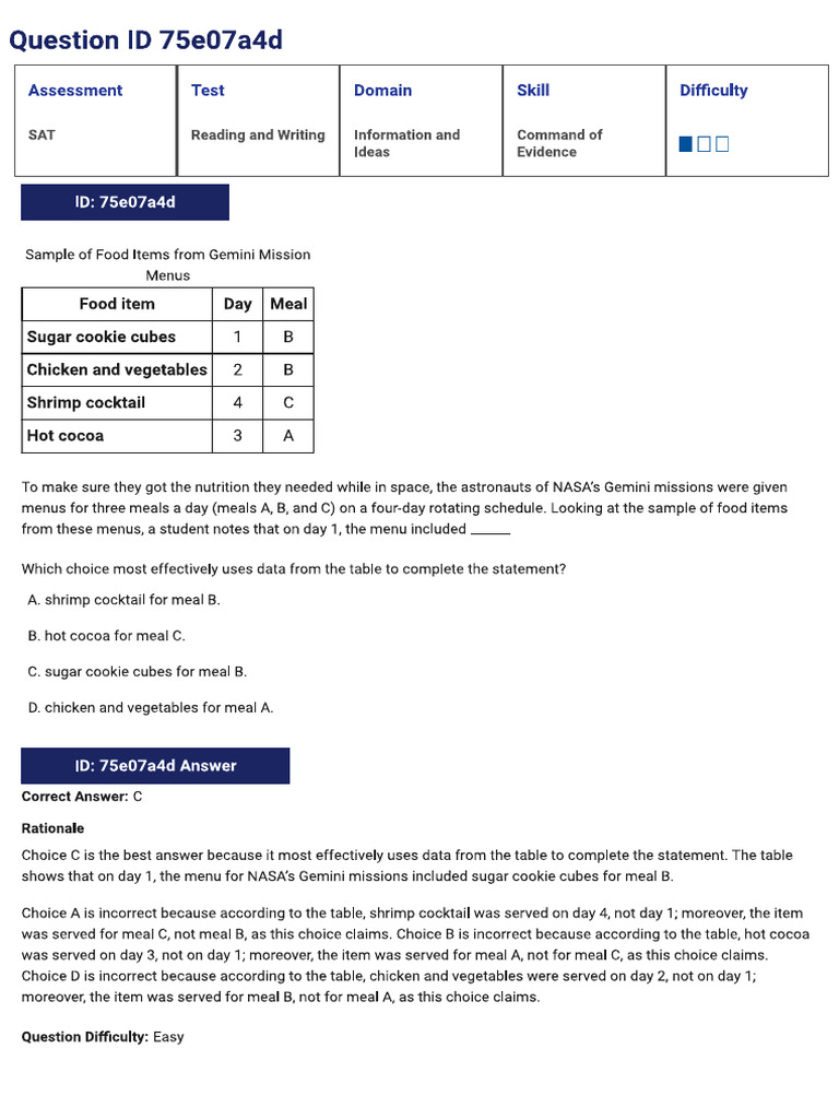 Command of Evidence E Answers | PDF