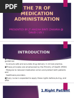 7 Rights of Medication Safety Guide | PDF | Medical Error | Patient Safety