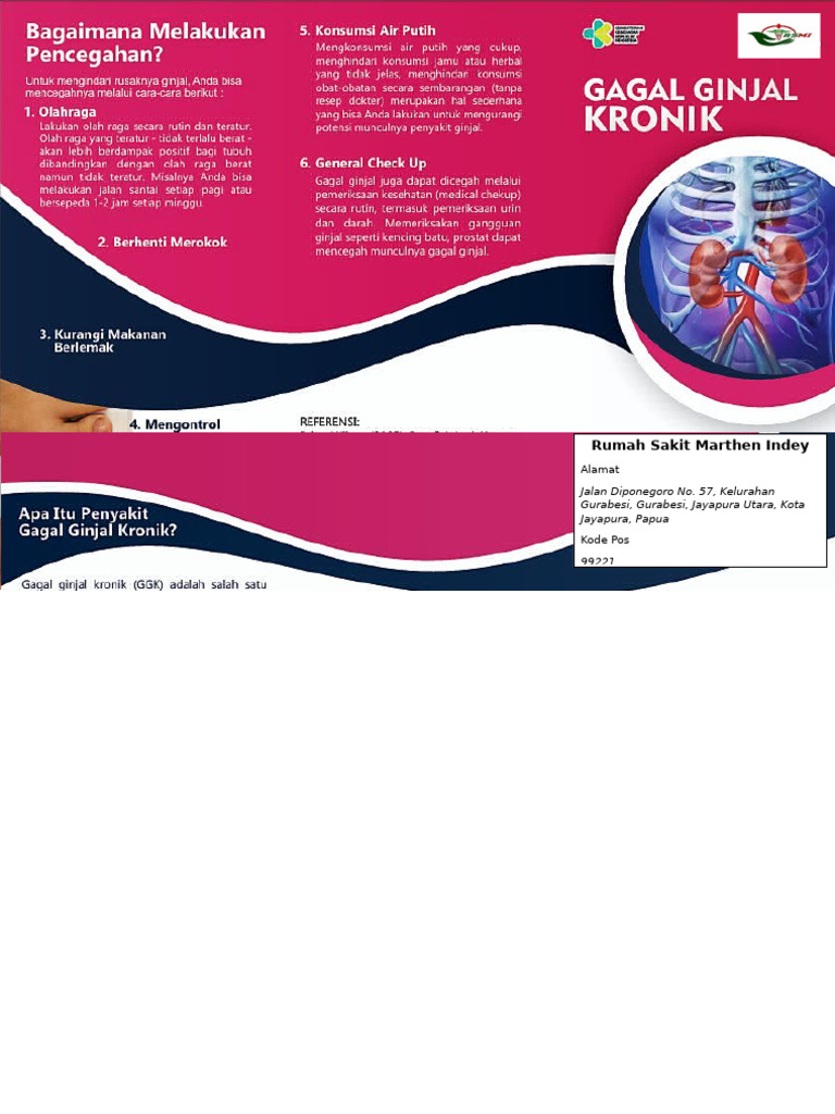 Leaflet Gagal Ginjal Kronik | PDF
