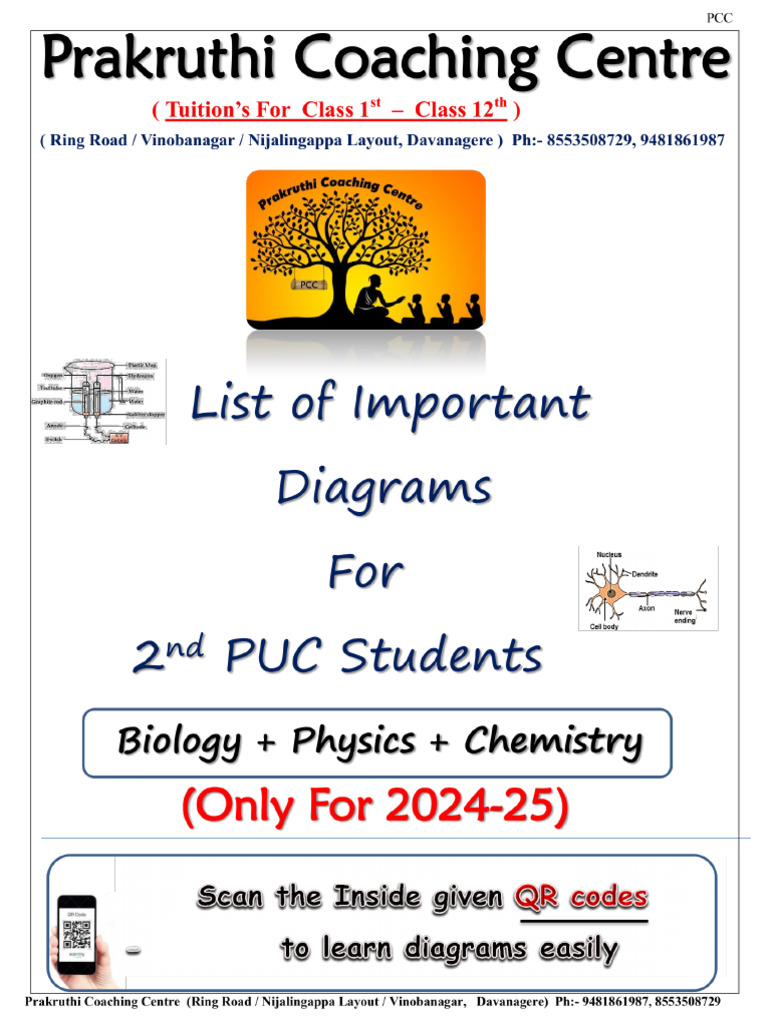 PCC (2nd PUC) Diagram Notes | PDF