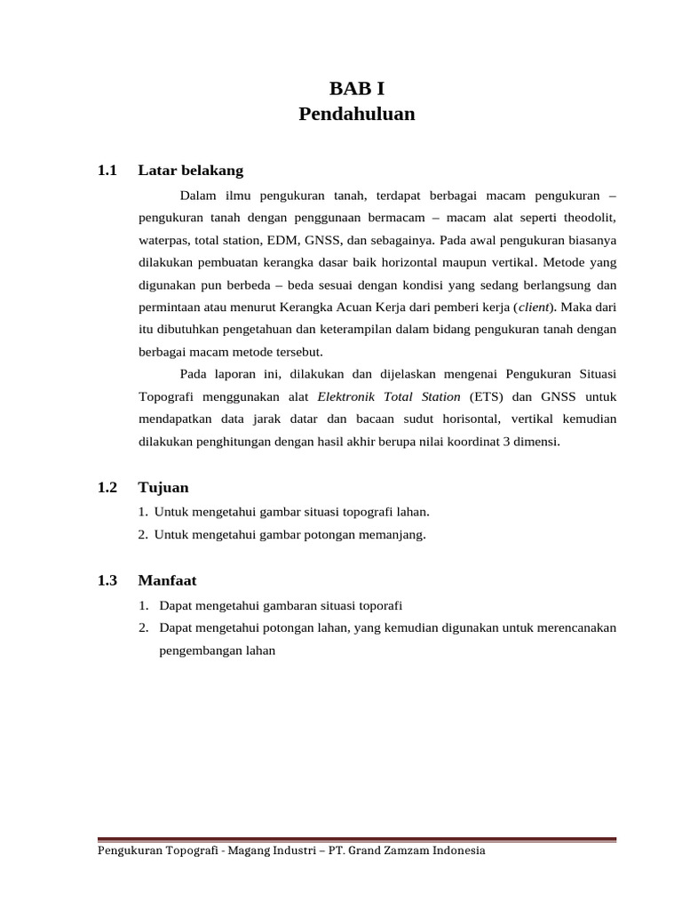 Draft - Laporan Magang Upskill GZI - BOE 2024 | PDF