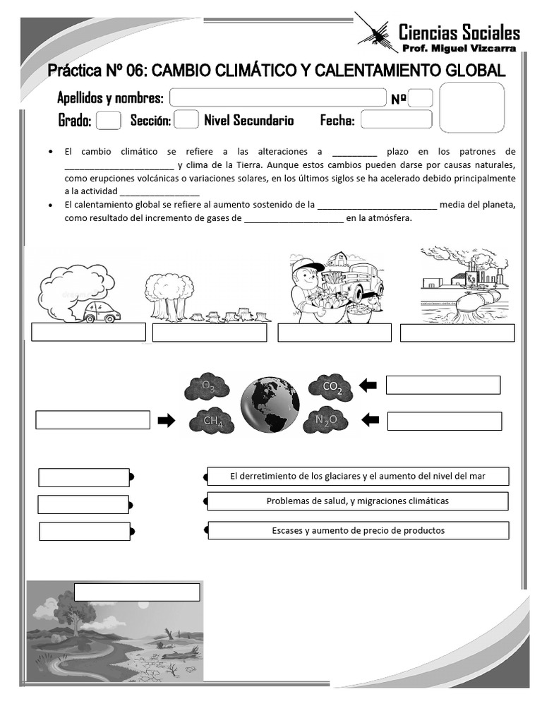 Cambio Climático: Causas y Consecuencias | PDF
