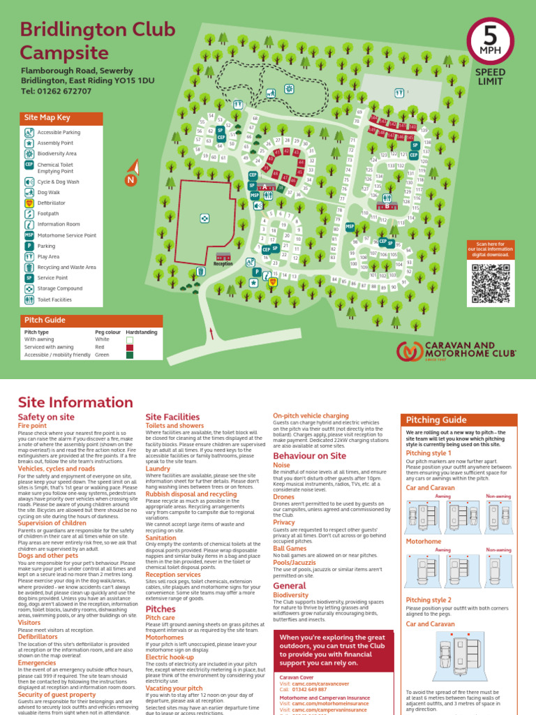 Campsite Amenities and Facilities Guide | PDF | Hygiene | Camping