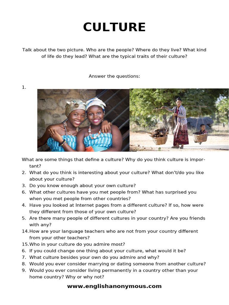 Exploring Cultural Perspectives | PDF