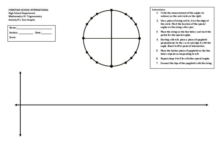 Activity Graphs Sine | PDF