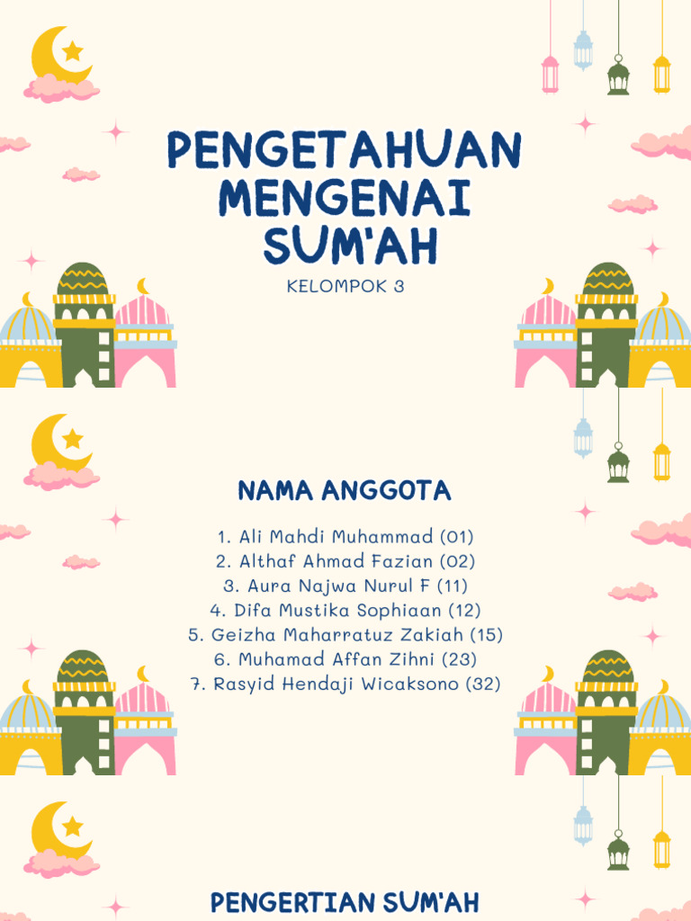 Memahami Sum'ah dalam Islam | PDF