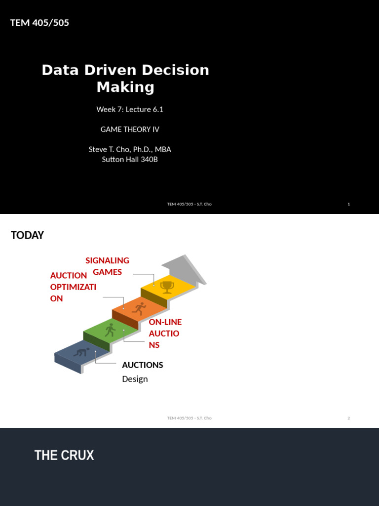 Game Theory in Auction Design | PDF | Auction