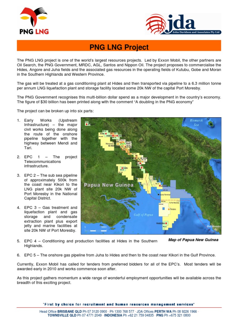 PNG LNG Info | PDF | Papua New Guinea | Liquefied Natural Gas