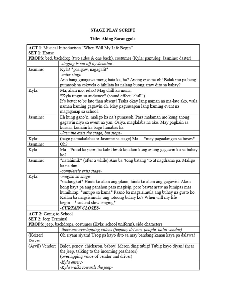 STAGE-PLAY-SCRIPT.docx | PDF