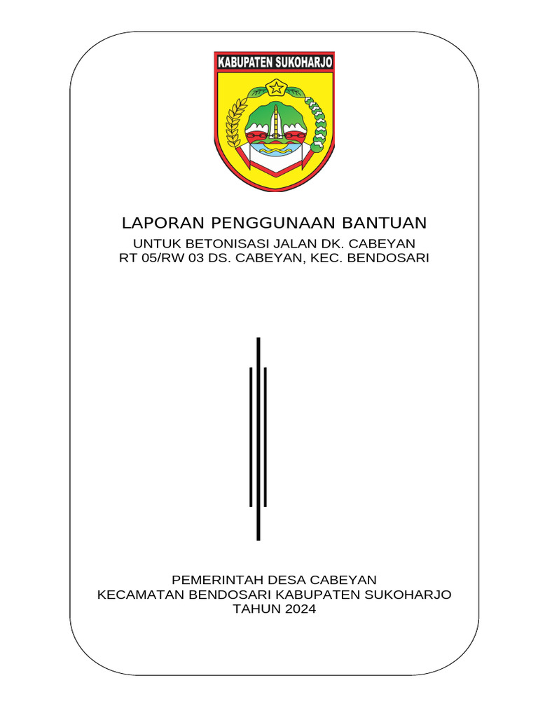 1 Lpj Bankeu Bhbk Tahun 2024 Beton Cabeyan 5 3 | PDF